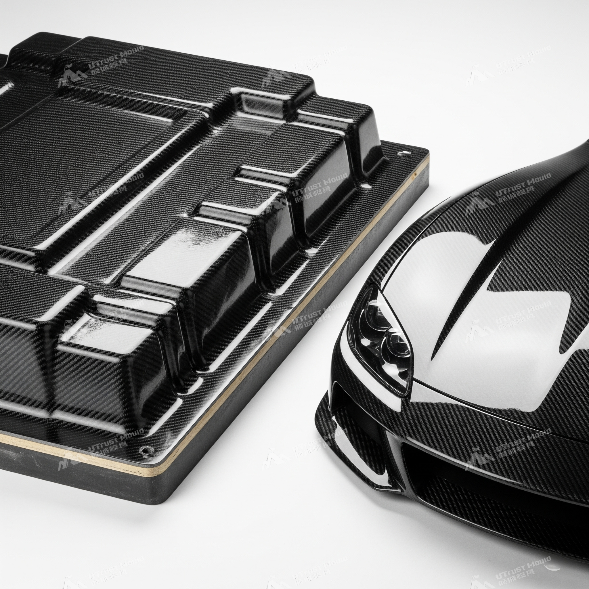 UTrust Mould Ultimate Choice for Automotive Carbon Fiber Hood Gloss A ...